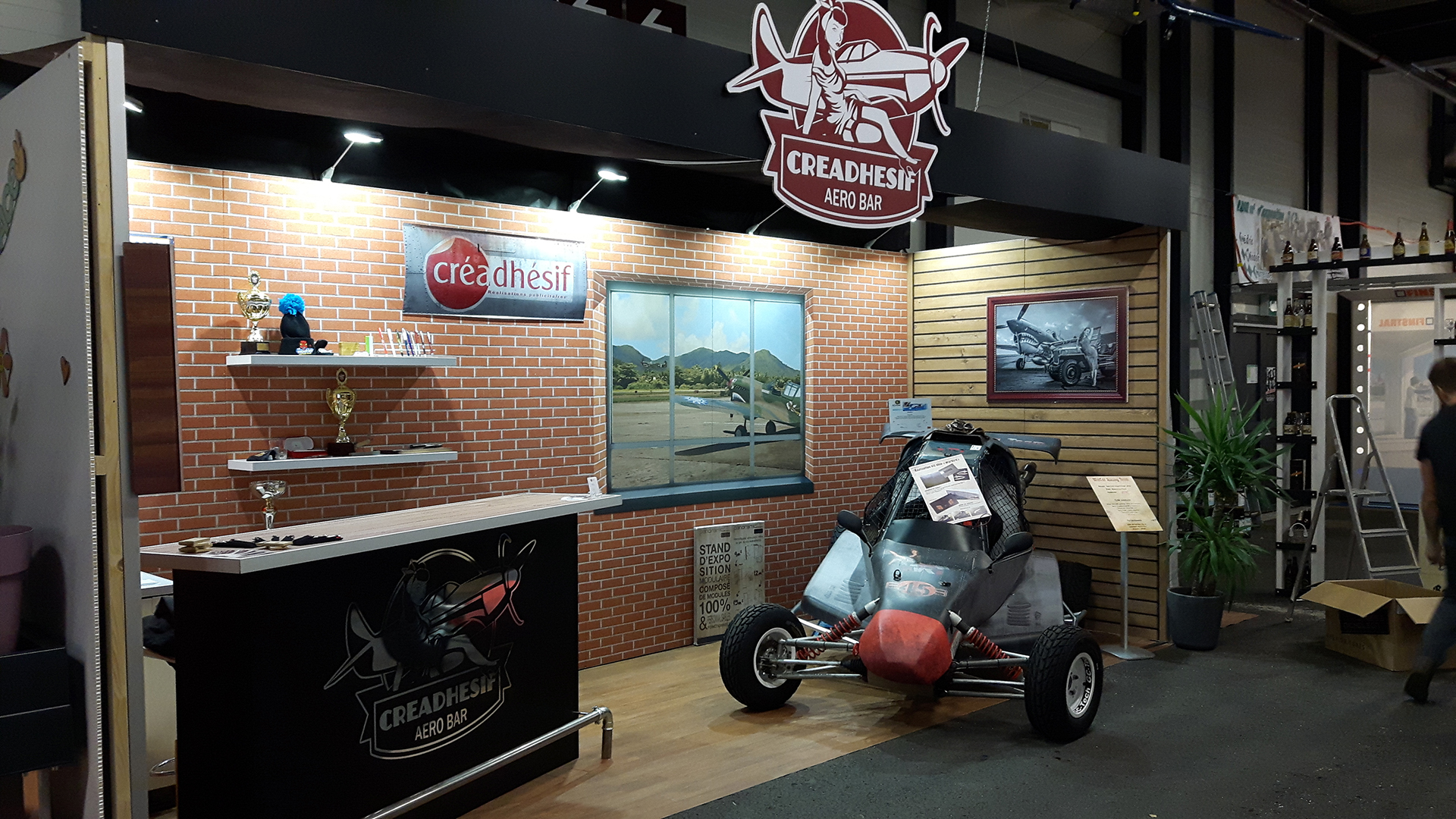 Portfolio: custom booths, modular booths, fabric decoration frames