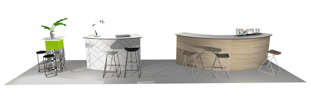 Exhibition counter: select the counter that best meets your needs