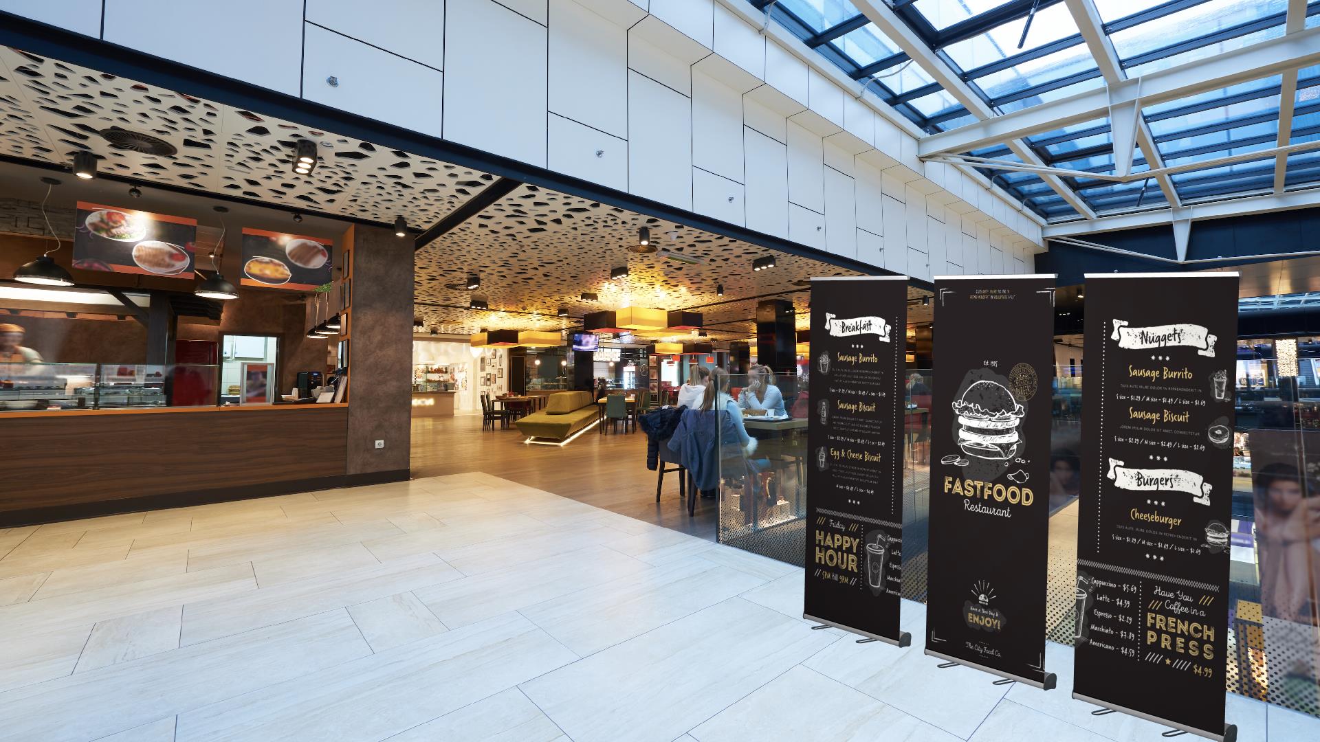 axis: the lightweight and compact retractable banner!