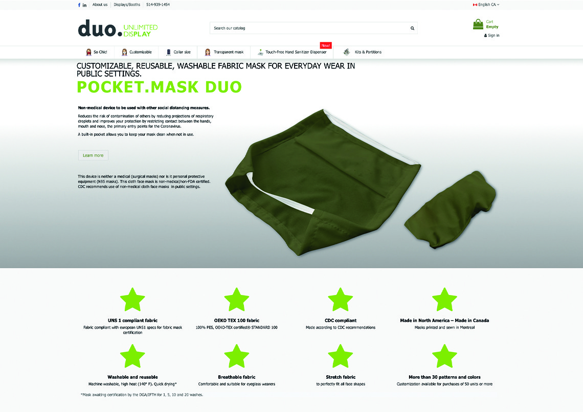 Marketing & Templates - Duo Display